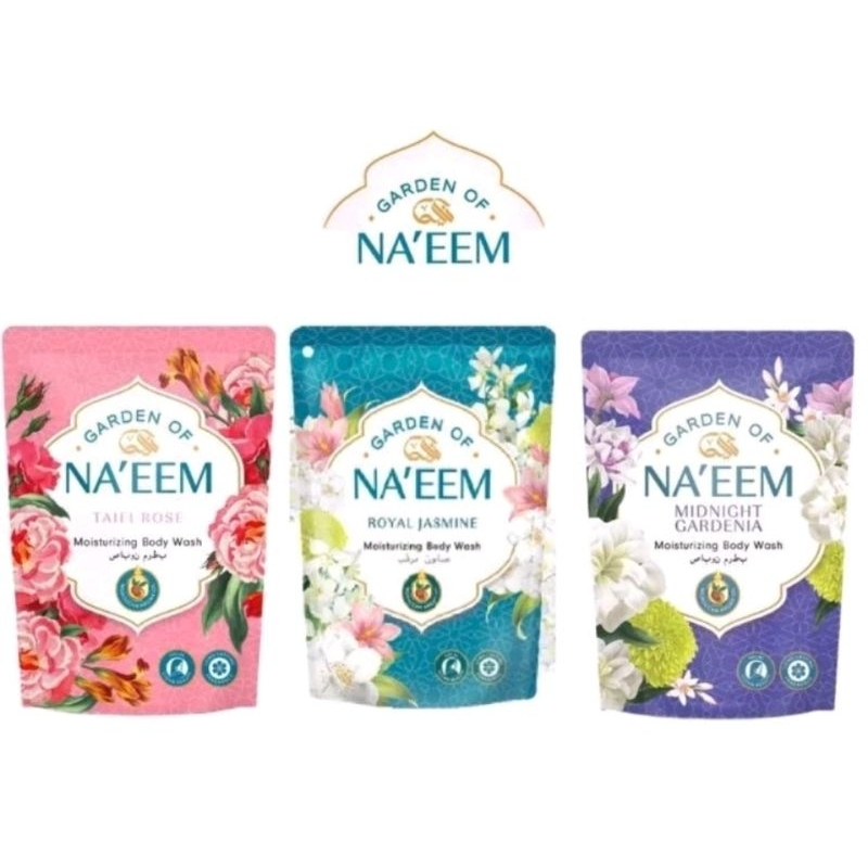 Jual GARDEN OF NAEEM Refill 400 ML (Sabun Cair NAEEM) | Shopee Indonesia