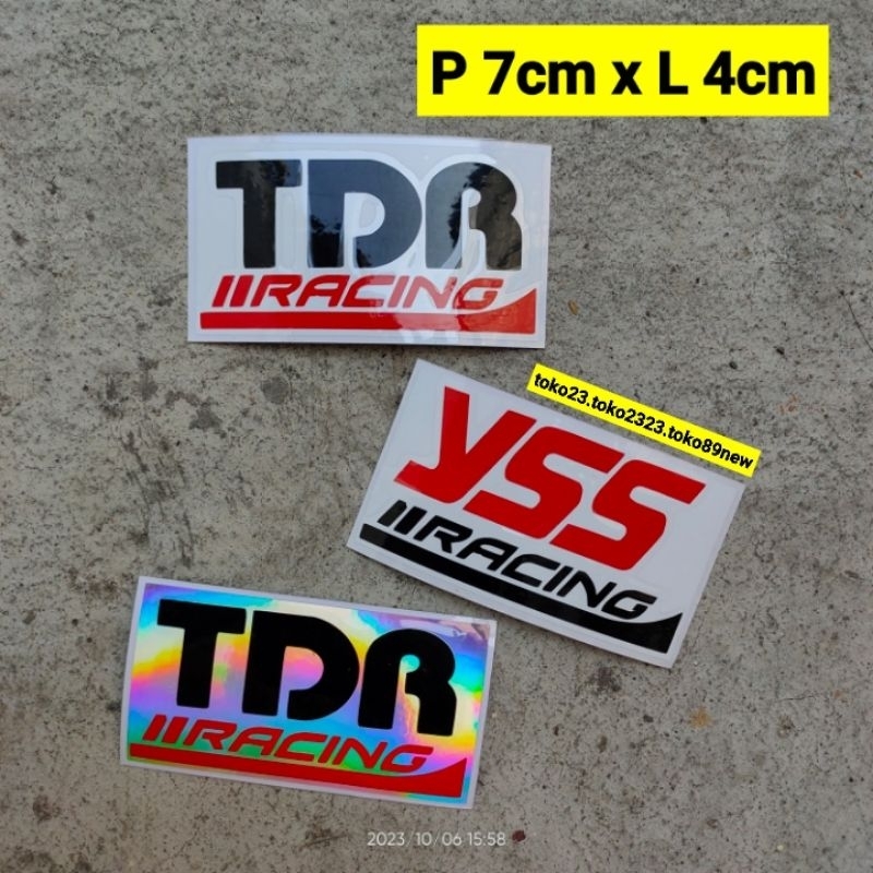 Jual stiker cutting motor racing tdr yss | Shopee Indonesia