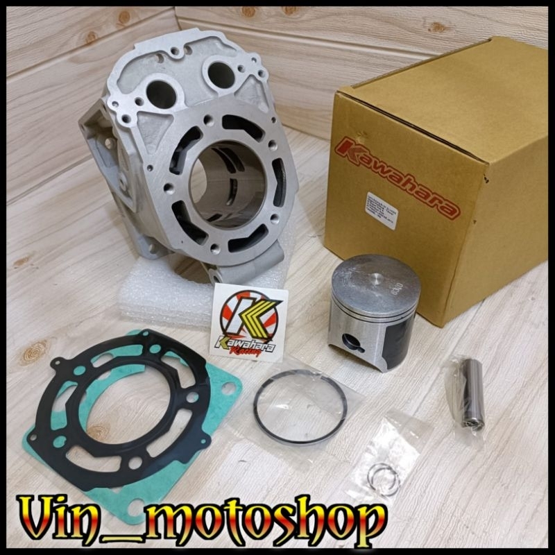 Jual BLOK SEHER KAWAHARA NINJA 150 R RR DIAMETER 63MM + PISTON RING ...