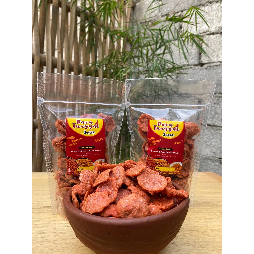 Jual Cemilan Sosreng Pedas Makanan Ringan Enak Renyah 100 Gram | Shopee ...