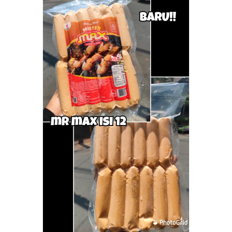 Jual MR MAX MINI ISI 12 BARU!! sosis bakar | Shopee Indonesia