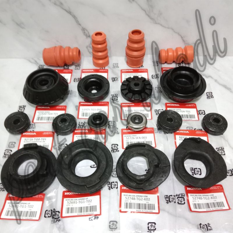 Jual Karet Support Shock Full Set Depan Belakang MOBILIO BRV HRV 18 Pc ...