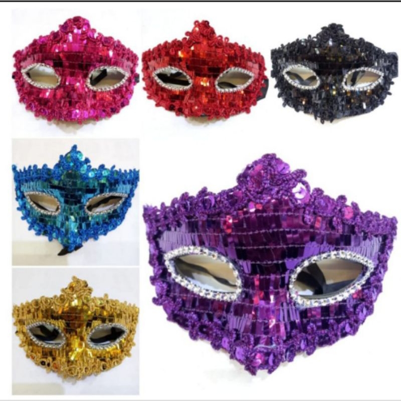 Jual Topeng pesta/topeng party/topeng ultah. starpartypgs | Shopee ...