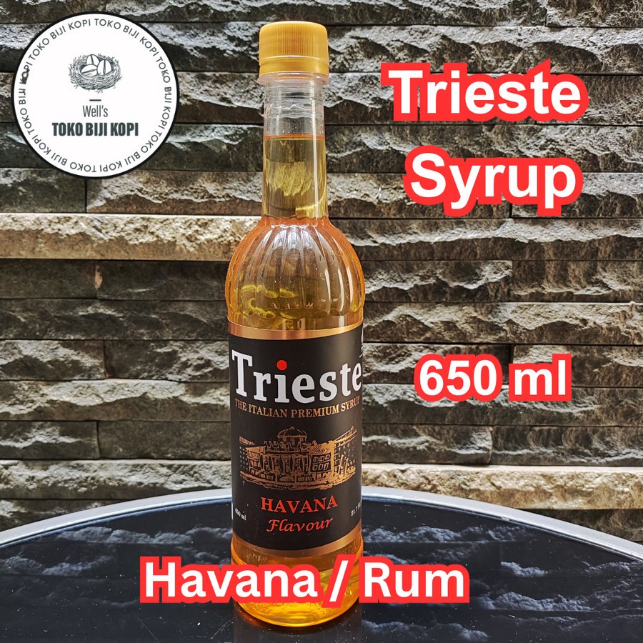 Jual Trieste Syrup Flavoured Sirup Rasa - 650 ml | Shopee Indonesia
