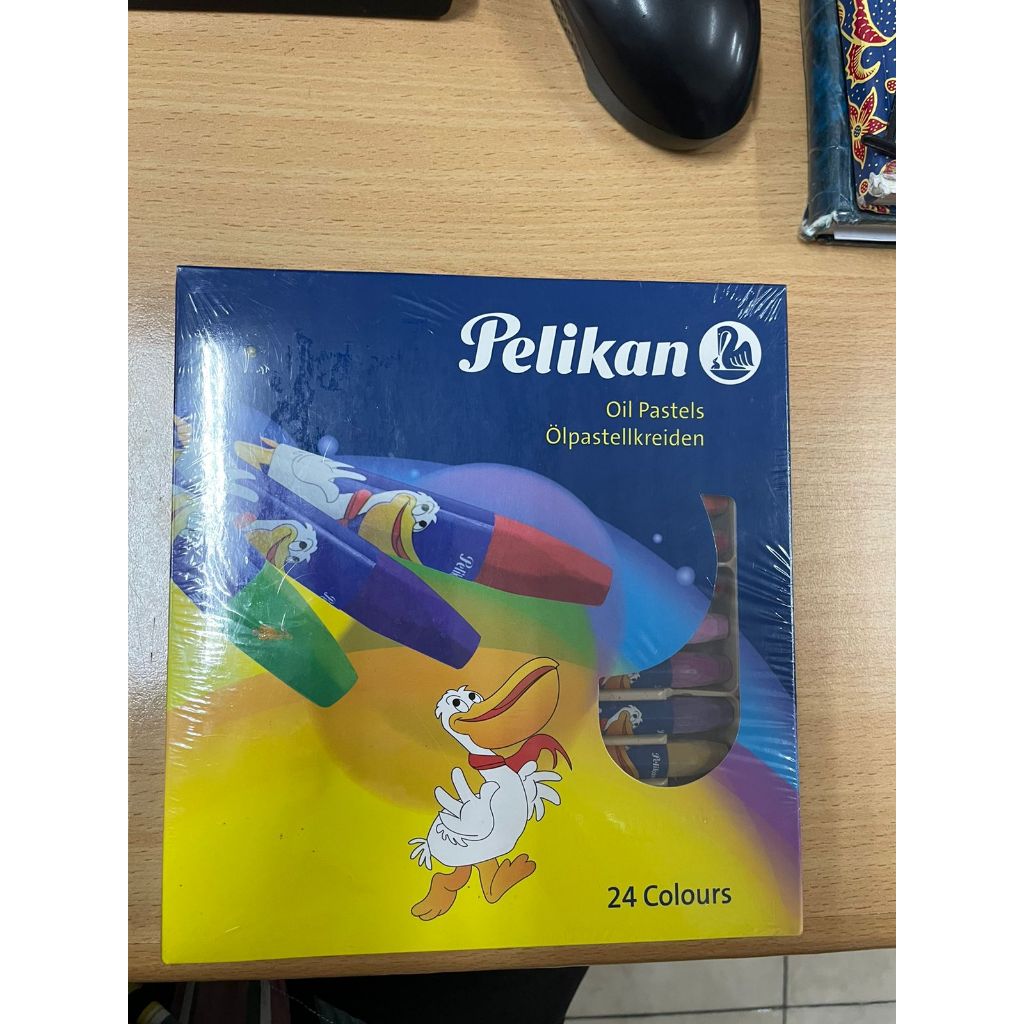 Jual PELIKAN HEXAGONAL OIL PASTEL 2266-24 WRN | Shopee Indonesia