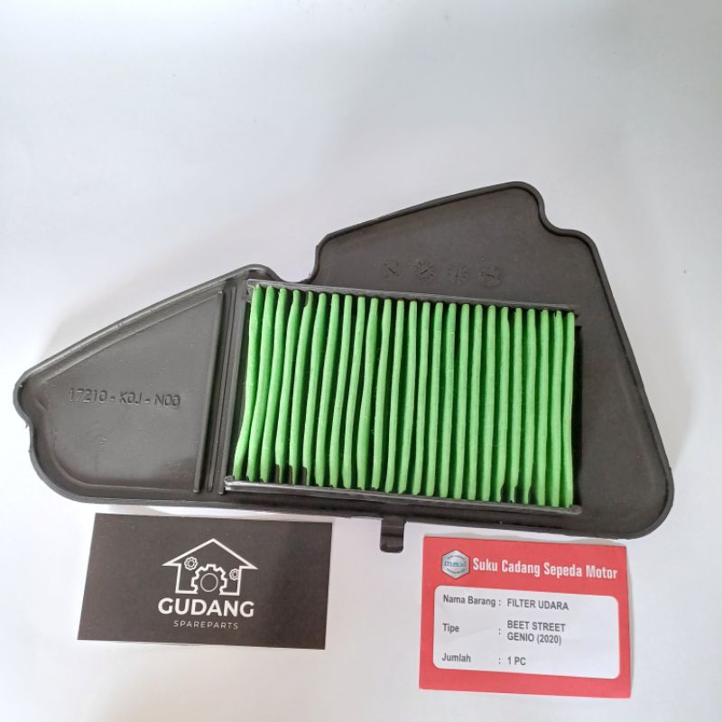 Jual Filter Udara Spon Filter Beat Led/Genio MAX1 | Shopee Indonesia