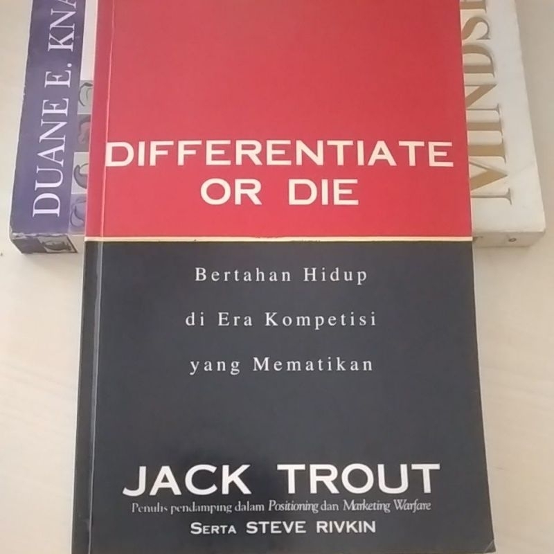 Jual Berbeda atau Mati (Differentiate or Die), Jack Trout/Steve Rivkin ...