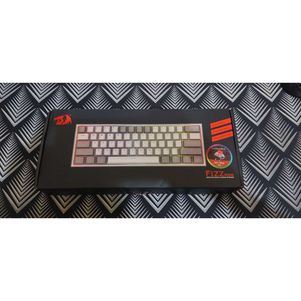 Jual Keyboard Redragon K617 RGB 60% Red Switch Gaming | Shopee Indonesia