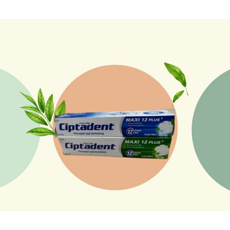 Jual CIPTADENT 75GR- FRESH MINT - COOL MINT | Shopee Indonesia