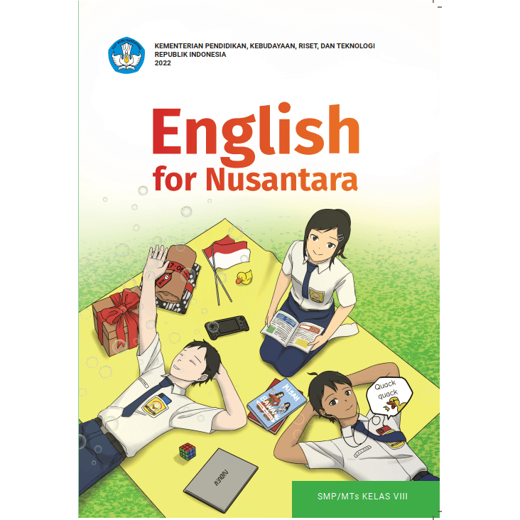 Jual Buku Paket Siswa SMP Kelas 8 Bahasa Inggris Kurikulum Merdeka Kemendikbut Ristek Kumer K21 ...
