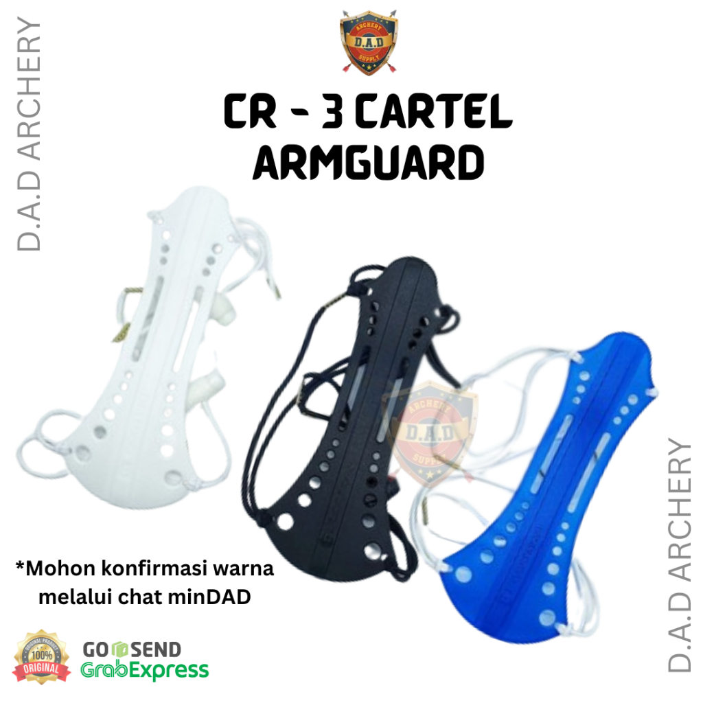 Jual CR-3 CARTEL ARMGUARD / PELINDUNG TANGAN PANAHAN ORI / ARM GUARD ...