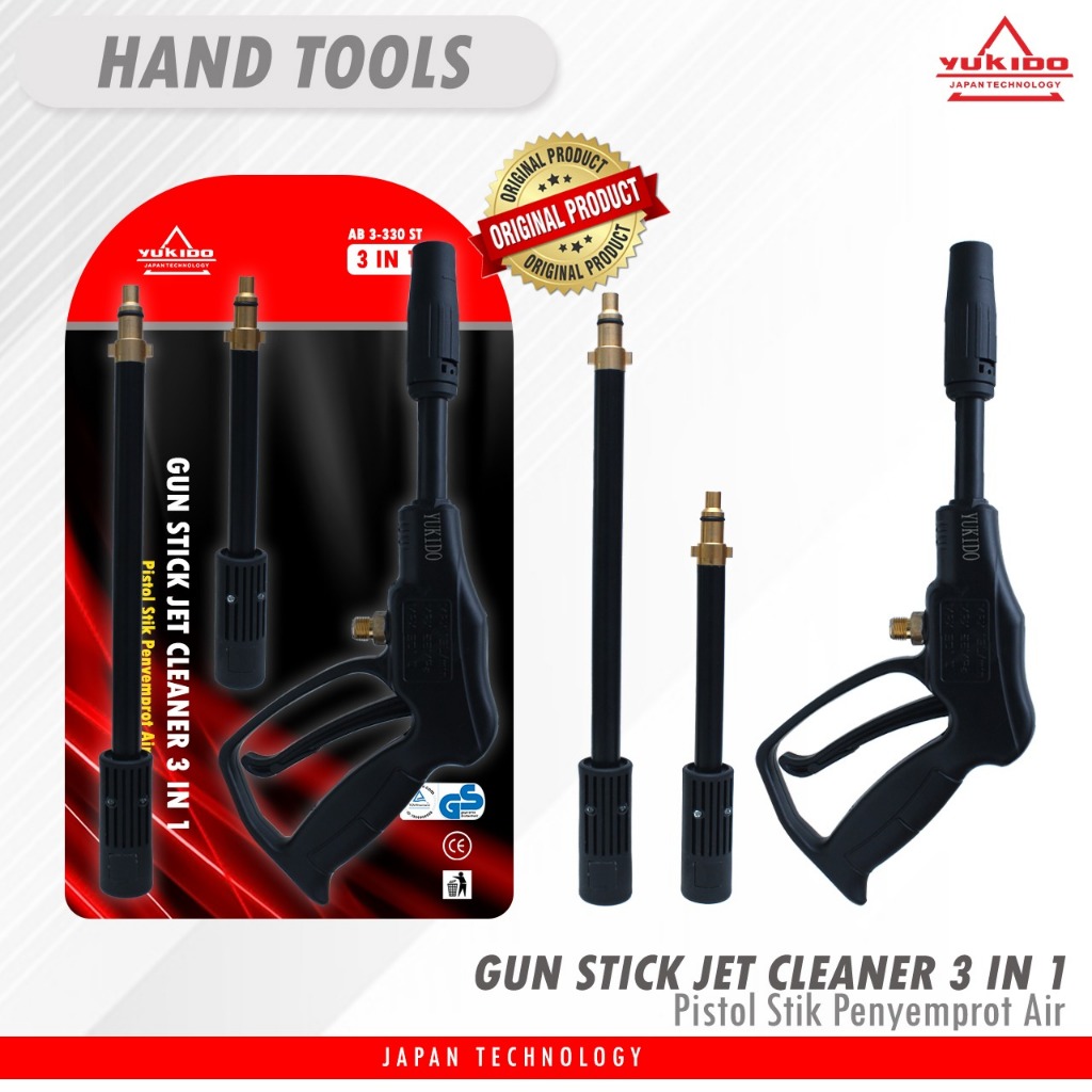 Jual Gun jet cleaner 3 in 1 stik gun Kuningan untuk steam high pressure ...