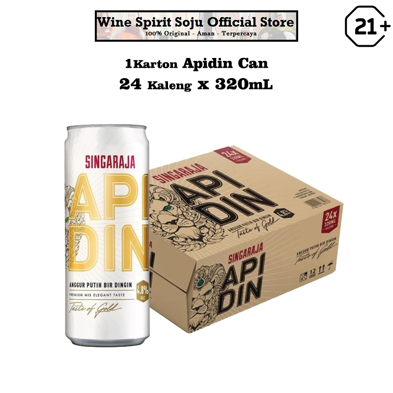 Jual Apidin 320ml x 24 Kaleng (Karton) | Shopee Indonesia