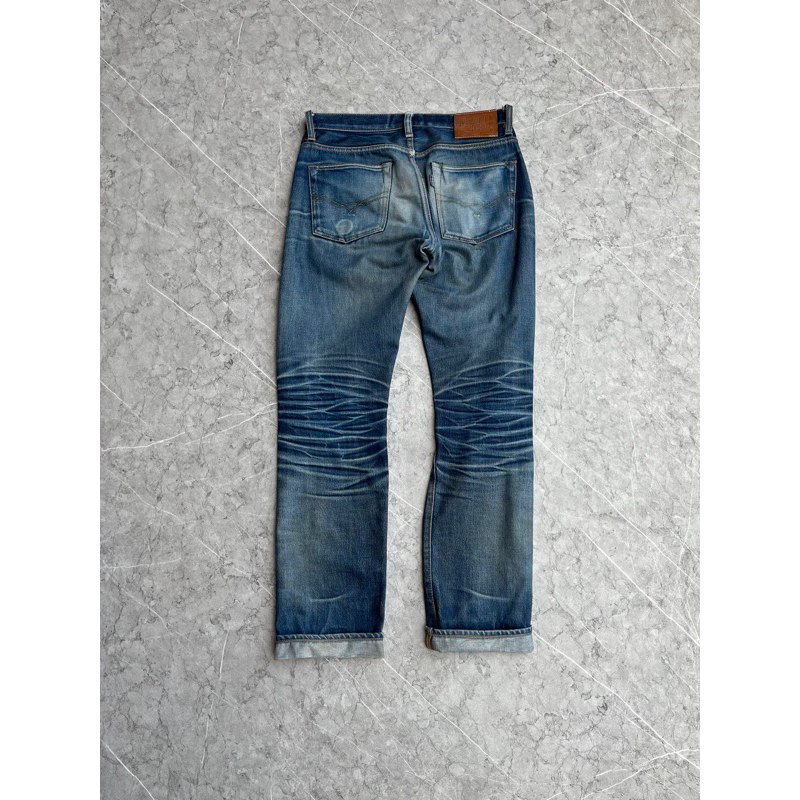 Jual Wingman Raw Denim Selvedge 15oz Oscar Fading Condition | Shopee ...