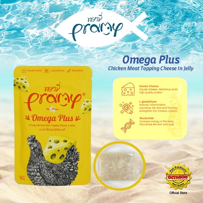 Jual PRAMY CAT wet food 70gr Makanan Kucing Kitten Adult Senior ...