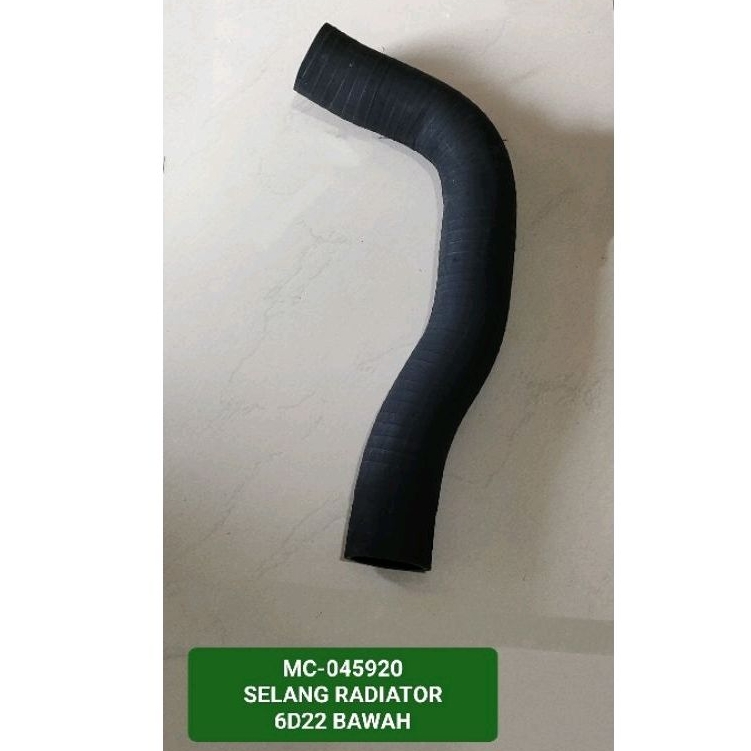 Jual Radiator Hose Selang Radiator Mitsubishi Fuso 6D22 Bawah | Shopee ...