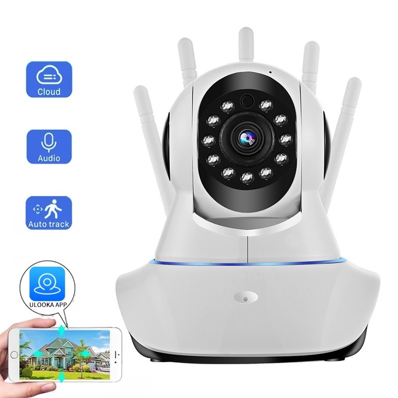 Jual Camera CCTV WiFi PTZ Smart Camera IR Sensor 480P - Q6 - White ...