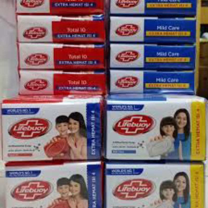 Jual LIFEBUOY SABUN MANDI BATANG BANDED 4x100GR | Shopee Indonesia