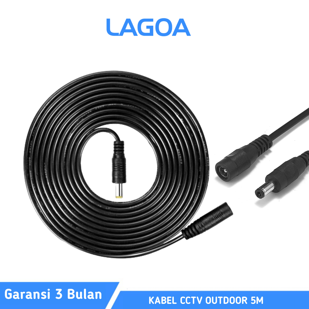 Jual Kamera CCTV Kabel Listrik Yang Diperpanjang DC 12V Adapter ...