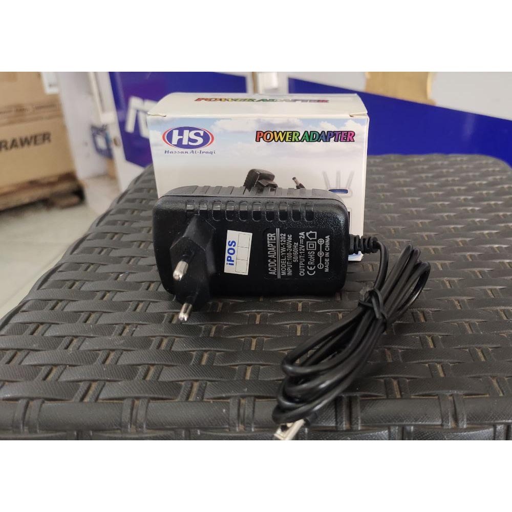 Jual Adaptor CCTV 12V 2A Diameter Konektor 5.5 2.1mm Ada Lampu ...