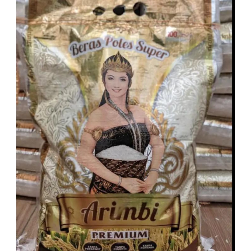 Jual Beras Arimbi Premium Kemasan 5 kg | Shopee Indonesia