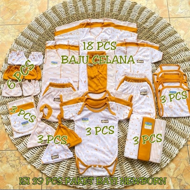 Jual Paket 39 PCS Paket Brojol Paket Lahiran Lengkap Baju dan Celana ...
