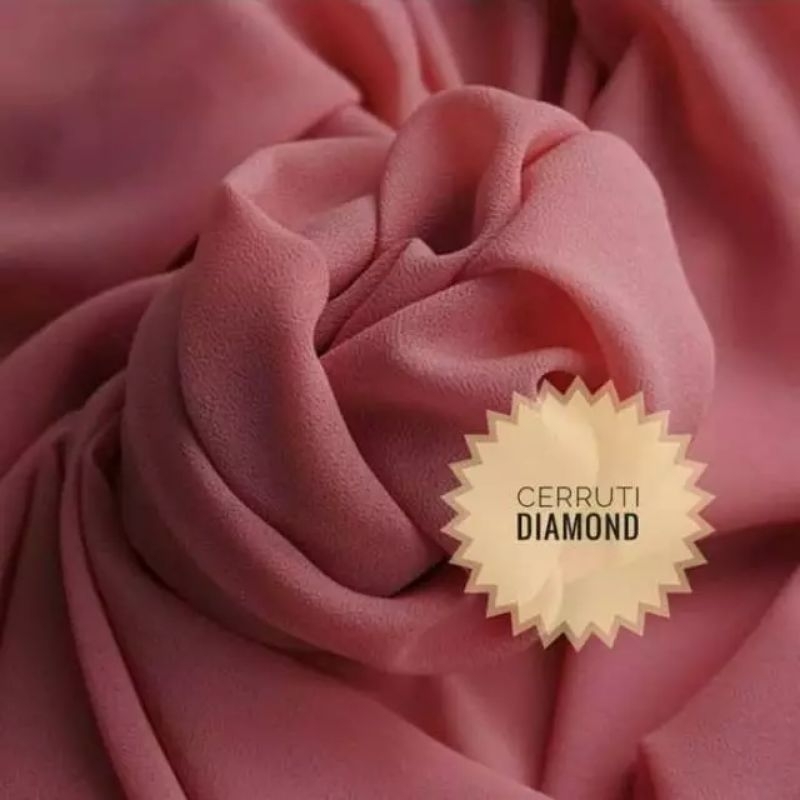 Jual KAIN DIAMOND CREPE PREMIUM BEST QUALITY / KAIN DIAMOND CERUTY ...