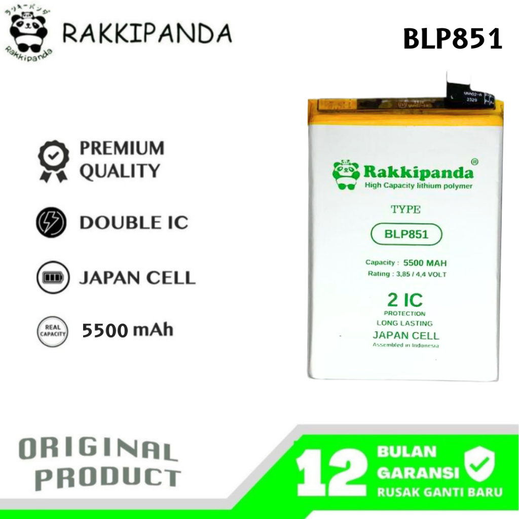 Jual RakkiPanda - BLP851 A74 4G / A95 4G Batre Batrai Baterai | Shopee ...