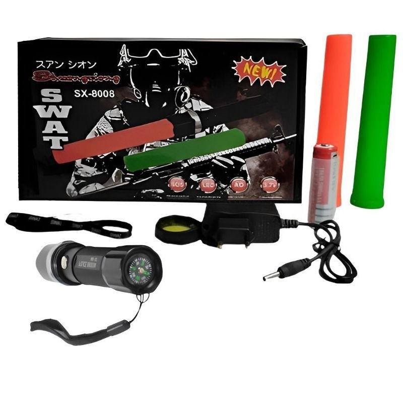 Jual SENTER LED SWAT LIGHT STICK PARKIR - LENGKAP ONE SET- WATERPROOF ...
