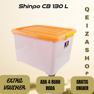 Jual PROMO QEIZASHOP Shinpo 116 Container Mega Box Plastik CB 130 Liter ...