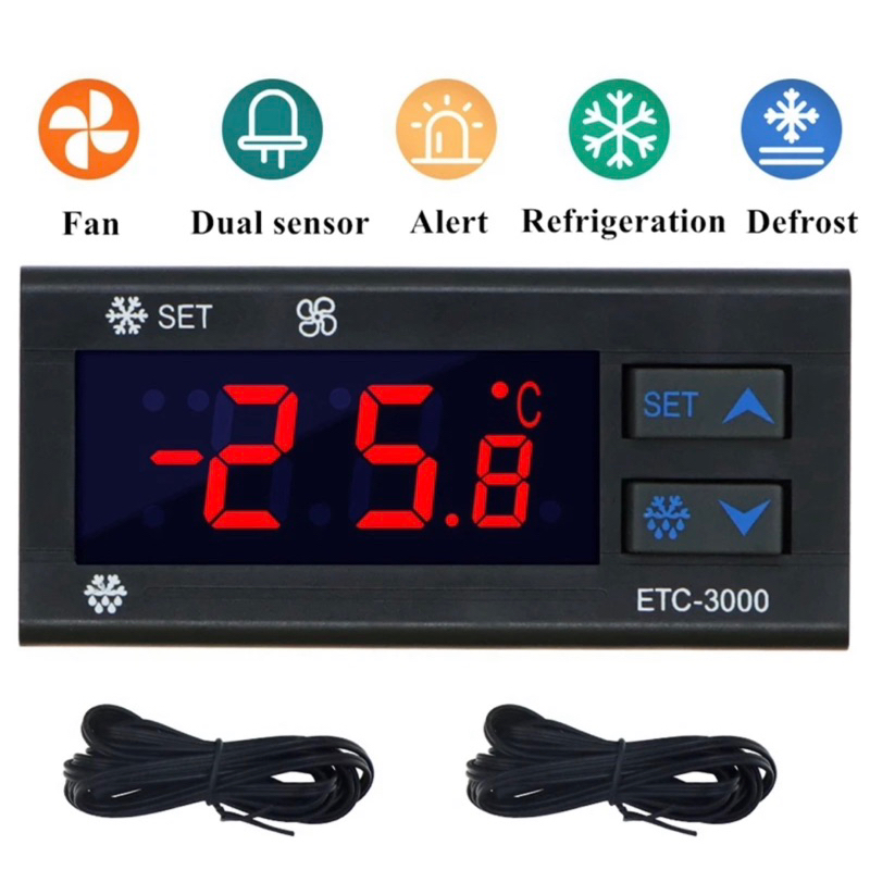 Jual ETC-3000 Thermoregulator Temperature Controller Refrigerator ...