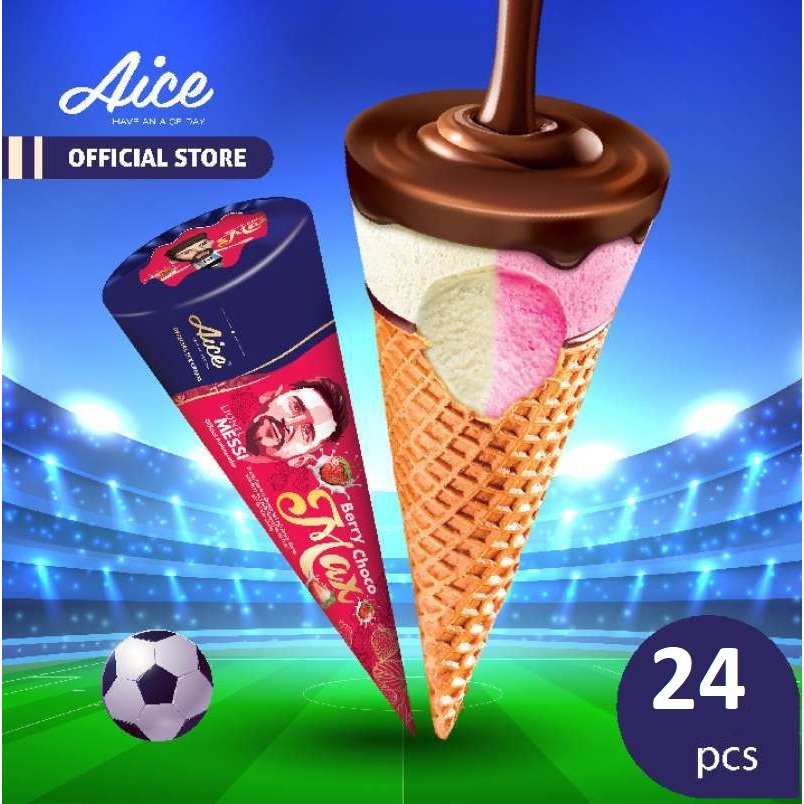 Jual AICE BERRY CHOCO MAX CONE | Shopee Indonesia