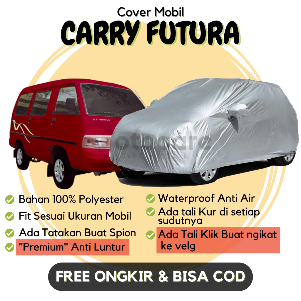 Jual Cover Mobil CARRY FUTURA Premium Bahan 100% Polyester Anti Luntur ...