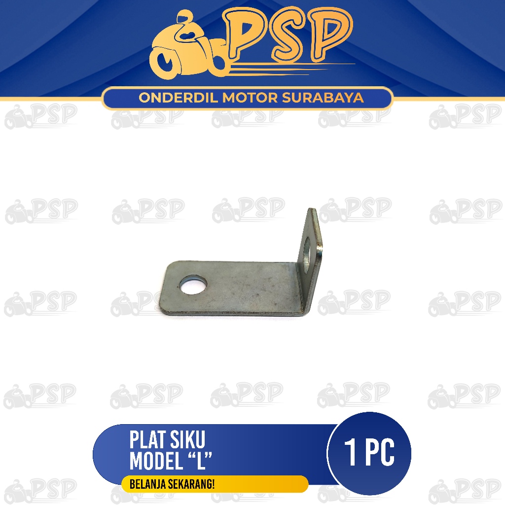 Jual Plat Siku Model L - Plate Pelat Plat Pangkon Bracket Braket Besi ...