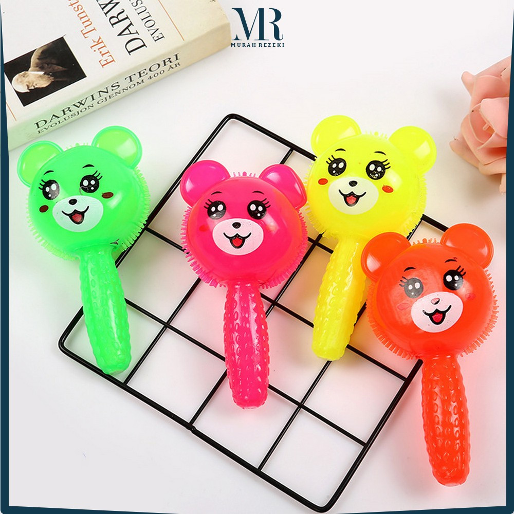Jual Rattle Rubber Stick Toys Mainan Bayi dengan Lampu dan Bunyi ...