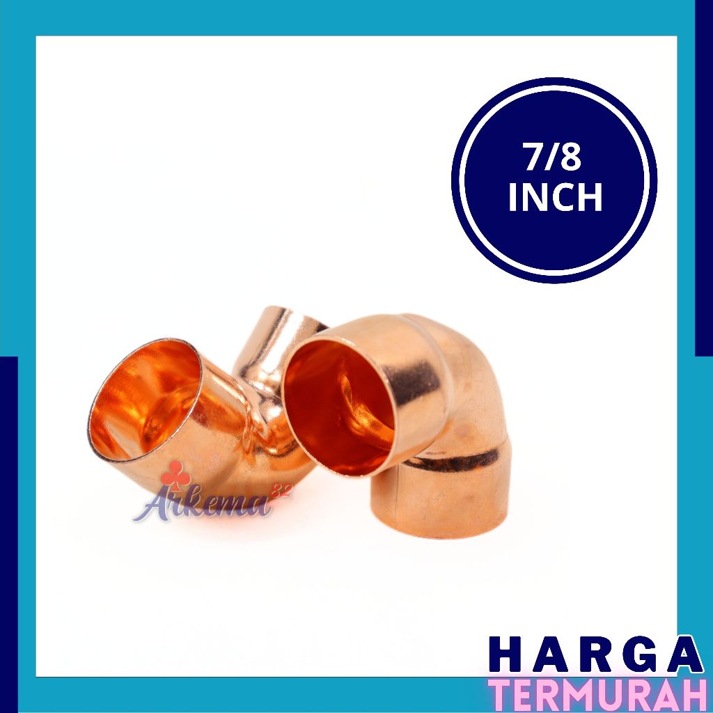 Jual ELBOW TEMBAGA | KENI | KNEE | ELBO COPPER ELBOU TEMBAGA 7/8 INCH | ARKEMA | Shopee Indonesia
