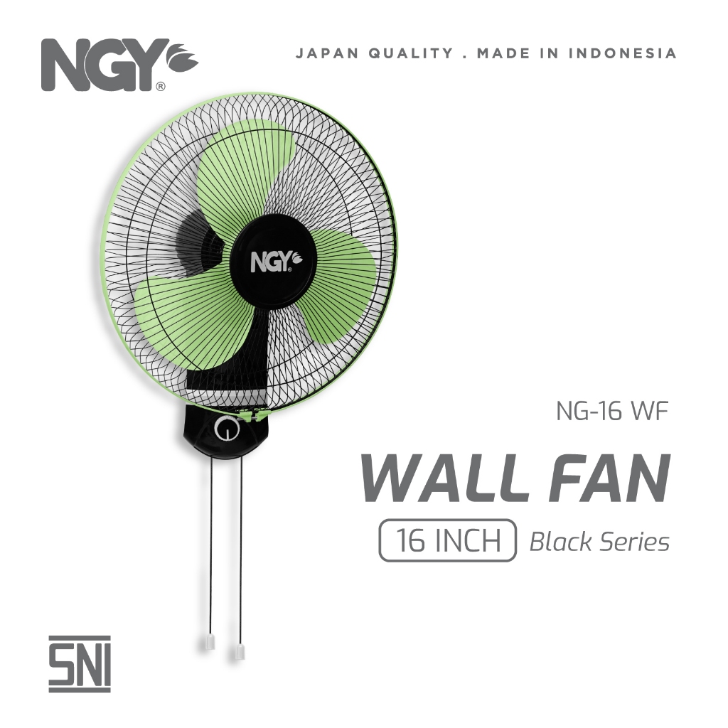 Jual NAGOYA Wall Fan / Kipas Angin Dinding 16 inch | NG-16WF NAGOYA | Shopee Indonesia