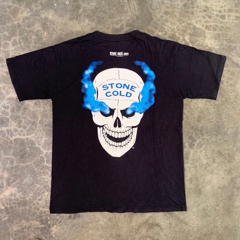 Jual WWE Vtg Stone Cold Steve Austin Logo Tshirt | Shopee Indonesia
