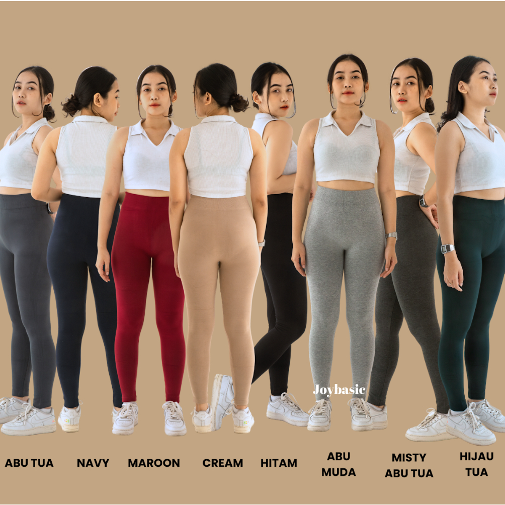 Jual Joybasic Women's Long Legging in Black | Shopee Indonesia