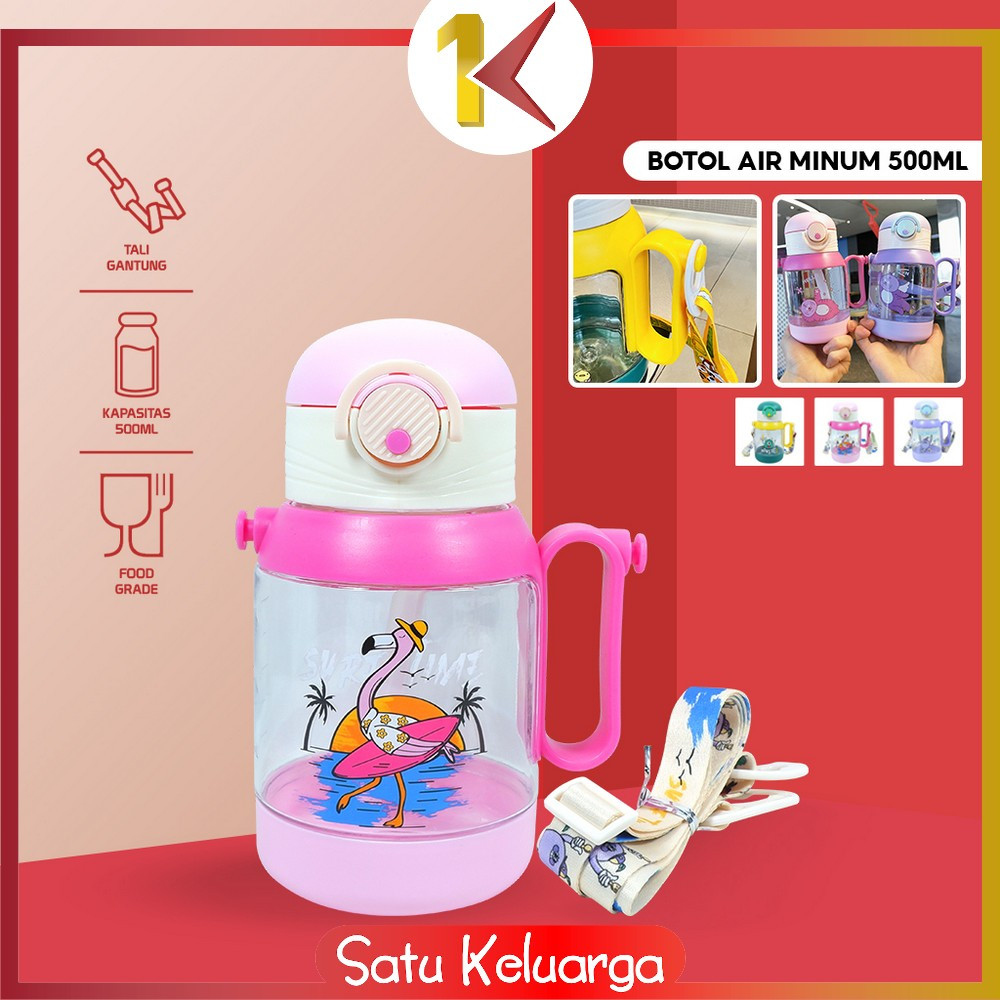 Jual SK-C914 Botol Minum Anak 500ML Motif Kartun Tiger BPA FREE ...