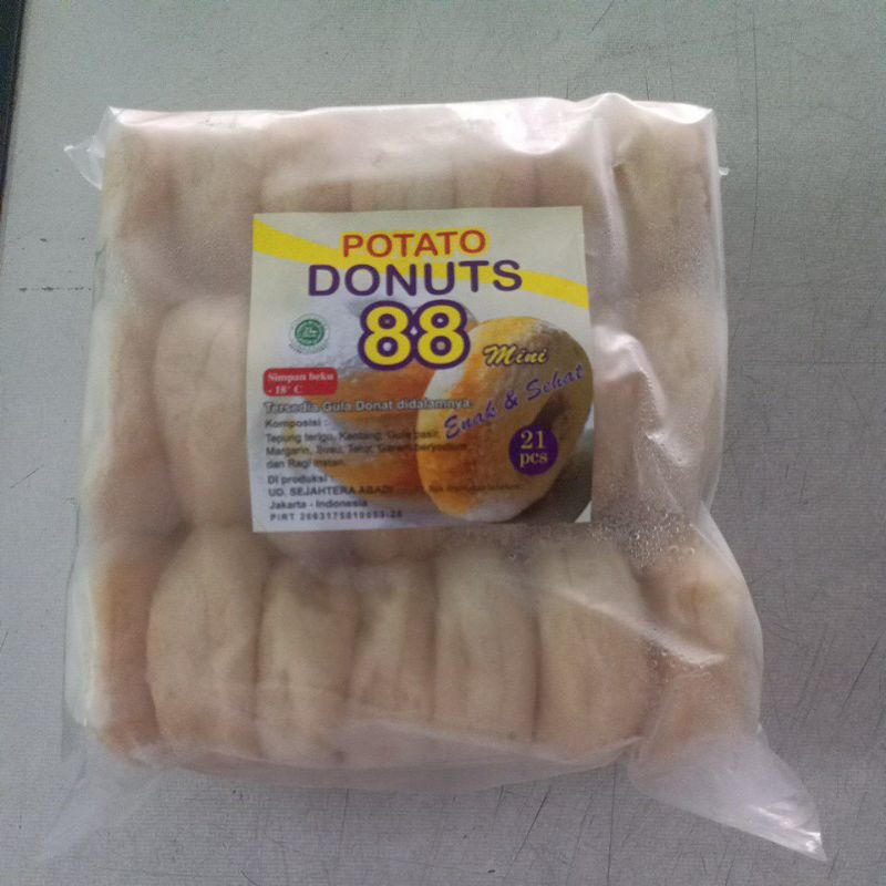 Jual Donat kentang mini 88 isi 21pcs | Shopee Indonesia
