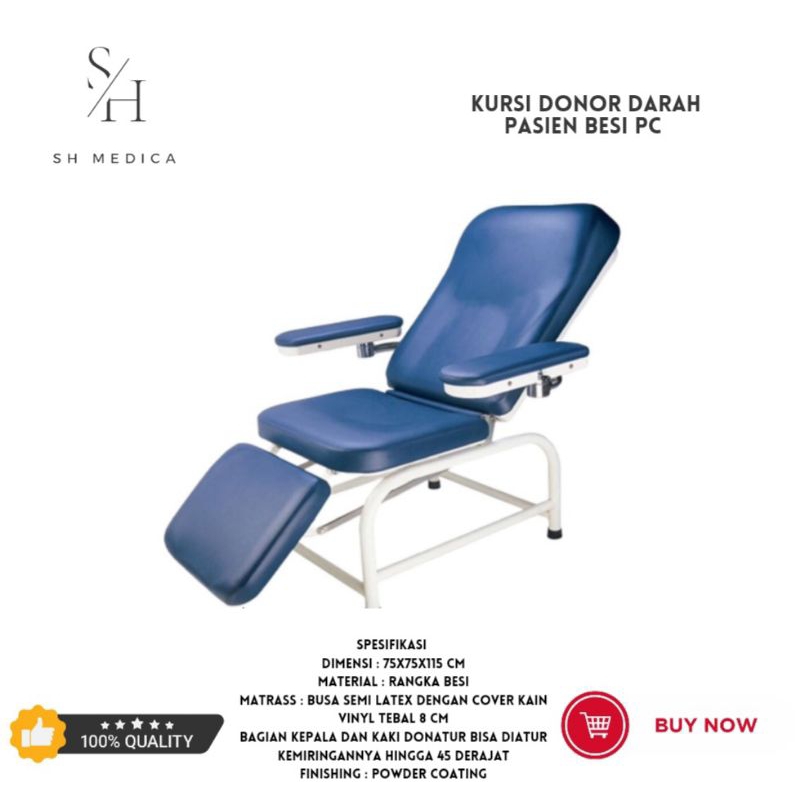 Jual Kursi Donor Darah Pasien PMI Rumah Sakit Besi PC Berkualitas ...