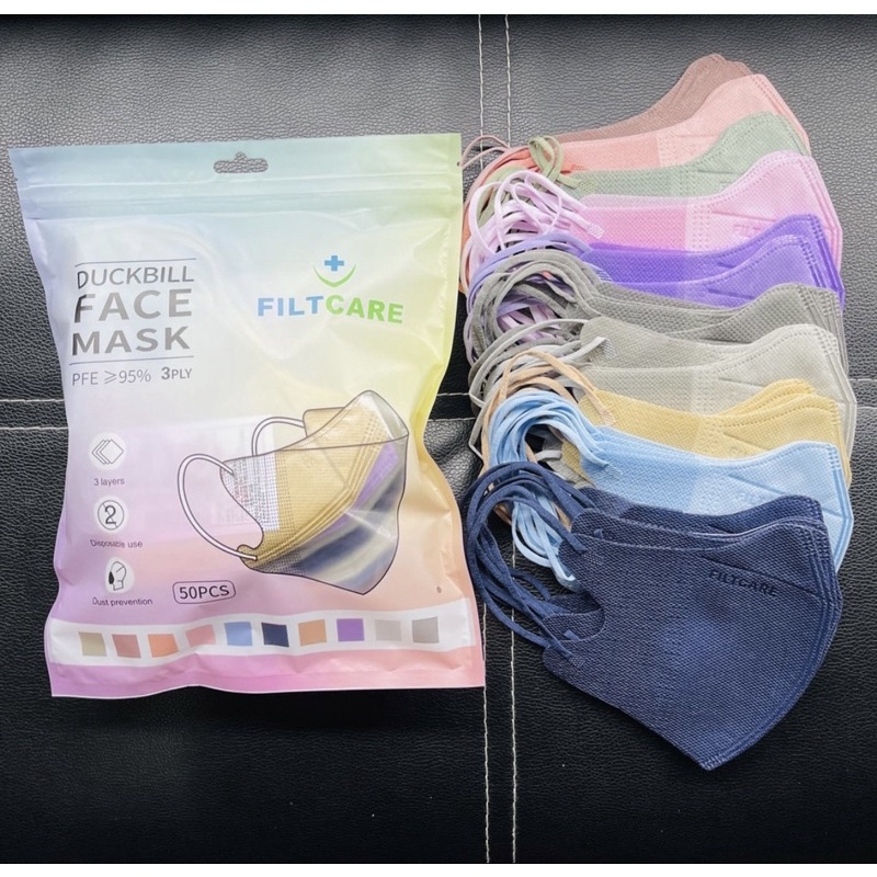 Jual Masker Duckbill Dr Itc Mix Warna Warni Pastel Shrimpink,Matcha ...