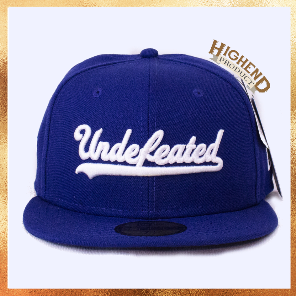 Jual READY STOCK!! Topi New Era x Undefeated Japan Writing Collab Blue ...