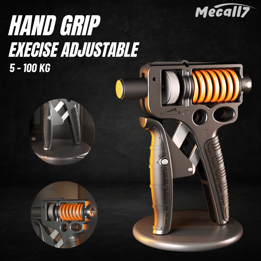 Jual Model Baru Hand Grip Adjustable Exercise Alat Olahraga Tangan 5KG ...