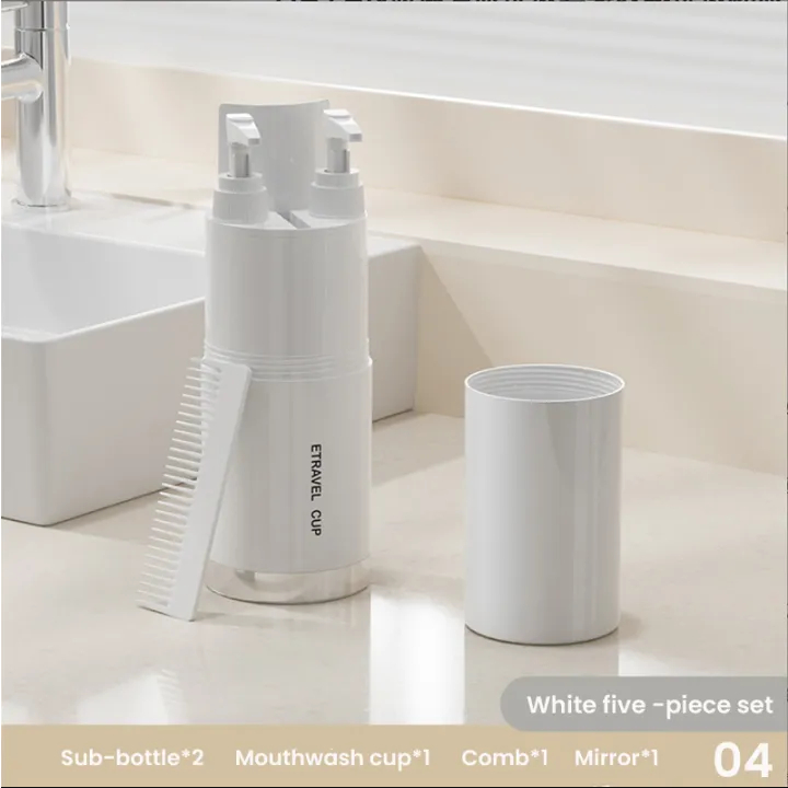 Jual Travel Toiletries Kit 8 in 1 Portable Praktis - Perlengkapan Kamar ...