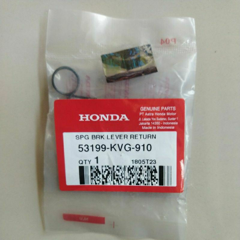 Jual Pir Handle Rem (Spring Brake Lever Return) Beat eSP, Vario 125 ...