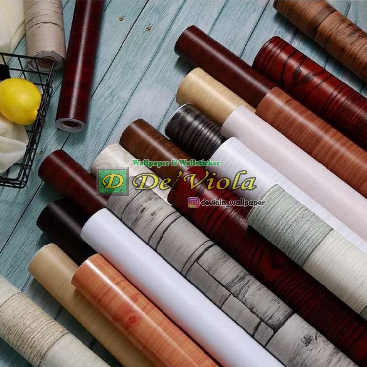Jual DW Bukittinggi- Wallsticker Motif Kayu/Papan | Shopee Indonesia