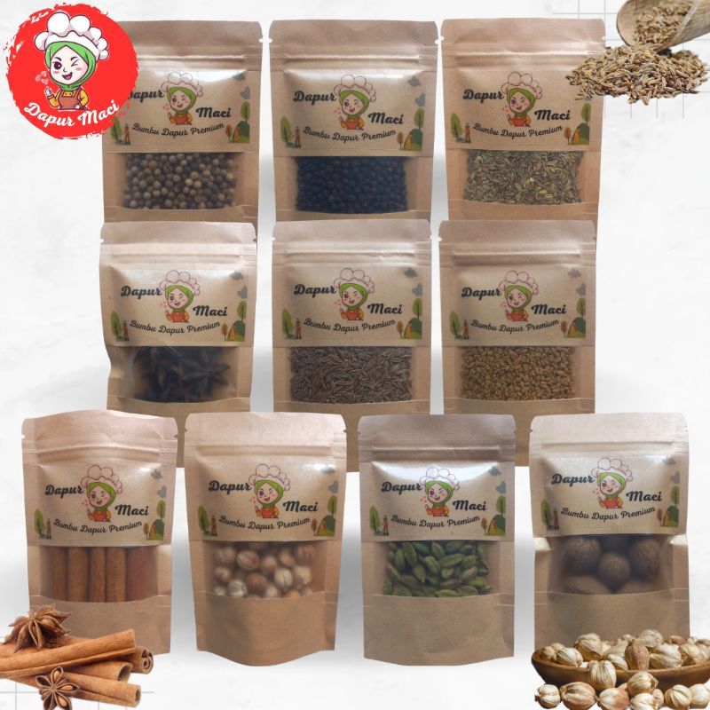 Jual Rempah Utuh Bumbu Masak / Kayu Manis / Kapulaga / Kapulaga Hijau ...