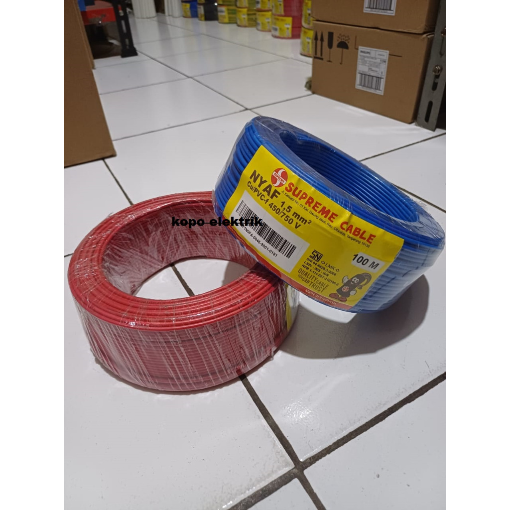Jual Kabel Supreme NYAF 1.5mm Meteran | Shopee Indonesia